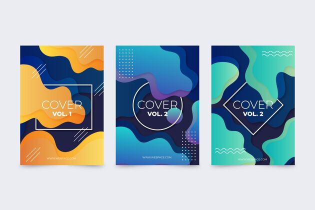 封面模板手绘抽象造型封面系列业务封面封面集合集合图片素材-编号60320117-图行天下